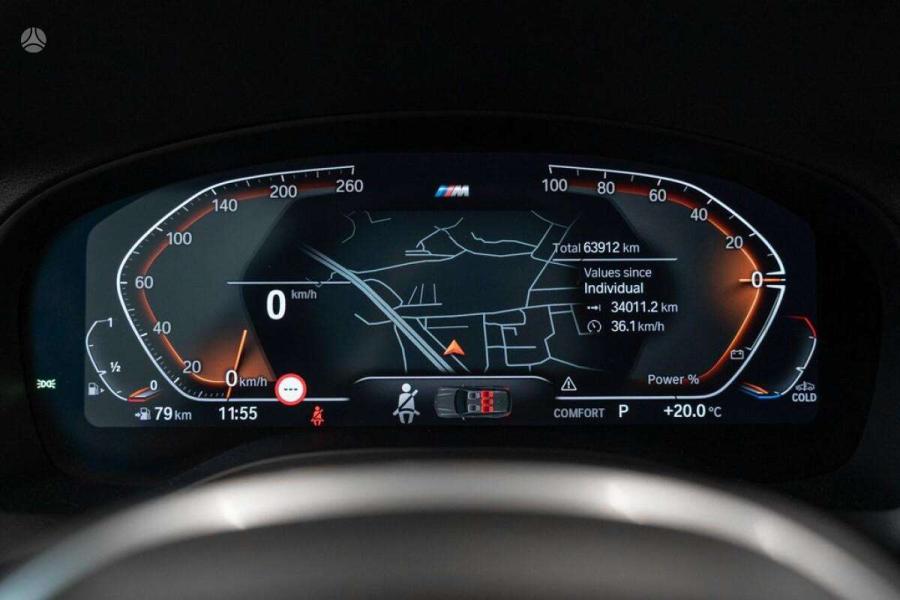 Pelēks BMW X3 2022 Viļņa, ar dzinēja tilpumu 2.00 L un nobraukumu 64 tūkst. km par 38900 €, foto 13 vietnē AUTOMOTO.COM.LV