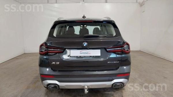 Pelēks BMW X3 2022 Rīga, ar dzinēja tilpumu 3.00 L un nobraukumu 170 tūkst. km par 29500 €, foto 2 vietnē AUTOMOTO.COM.LV