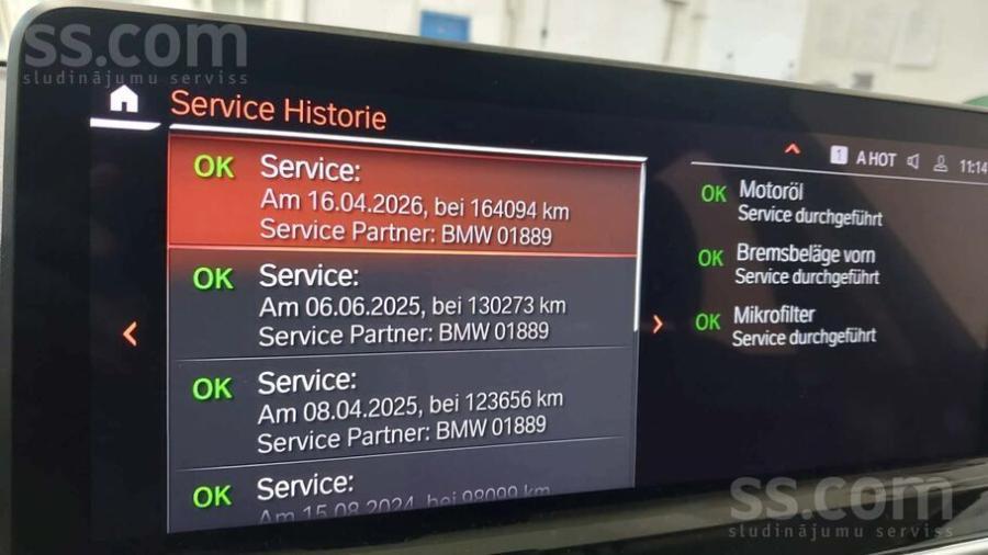 Серый БМВ Х3 2022 в Рига, объемом двигателя 3.00 л и пробегом 170 тыс. км за 29500 €, фото 10 на AUTOMOTO.COM.LV