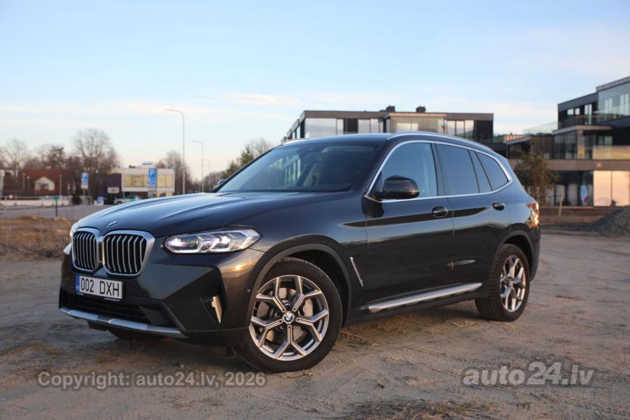 Pelēks BMW X3 2022 Tallina, ar dzinēja tilpumu 3.00 L un nobraukumu 60 tūkst. km par 45000 €, foto 1 vietnē AUTOMOTO.COM.LV