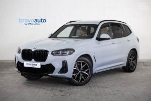 Pelēks BMW X3 2022 Viļņa, ar dzinēja tilpumu 2.00 L un nobraukumu 57 tūkst. km par 39991 €, foto  vietnē AUTOMOTO.COM.LV