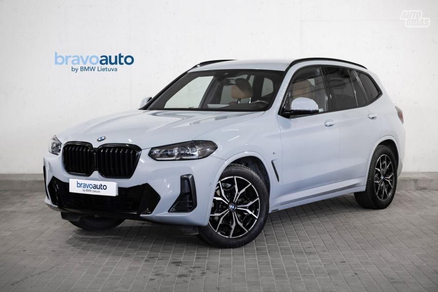 Pelēks BMW X3 2022 Viļņa, ar dzinēja tilpumu 2.00 L un nobraukumu 57 tūkst. km par 39991 €, foto 1 vietnē AUTOMOTO.COM.LV