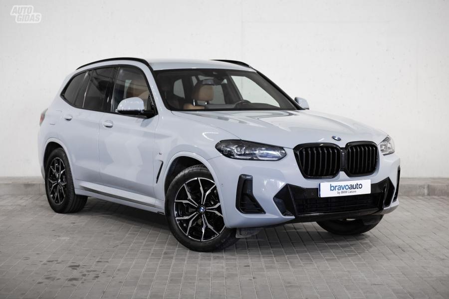 Pelēks BMW X3 2022 Viļņa, ar dzinēja tilpumu 2.00 L un nobraukumu 57 tūkst. km par 39991 €, foto 6 vietnē AUTOMOTO.COM.LV
