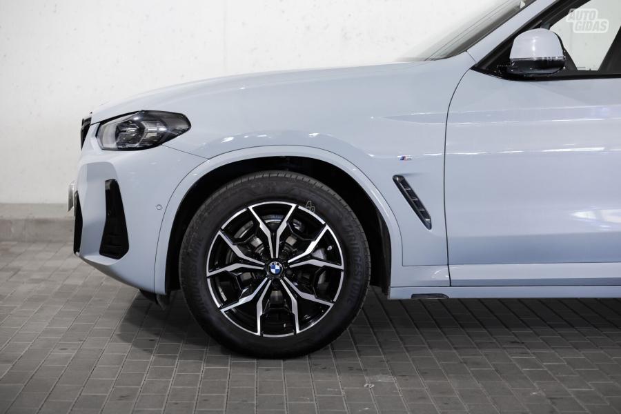 Pelēks BMW X3 2022 Viļņa, ar dzinēja tilpumu 2.00 L un nobraukumu 57 tūkst. km par 39991 €, foto 8 vietnē AUTOMOTO.COM.LV