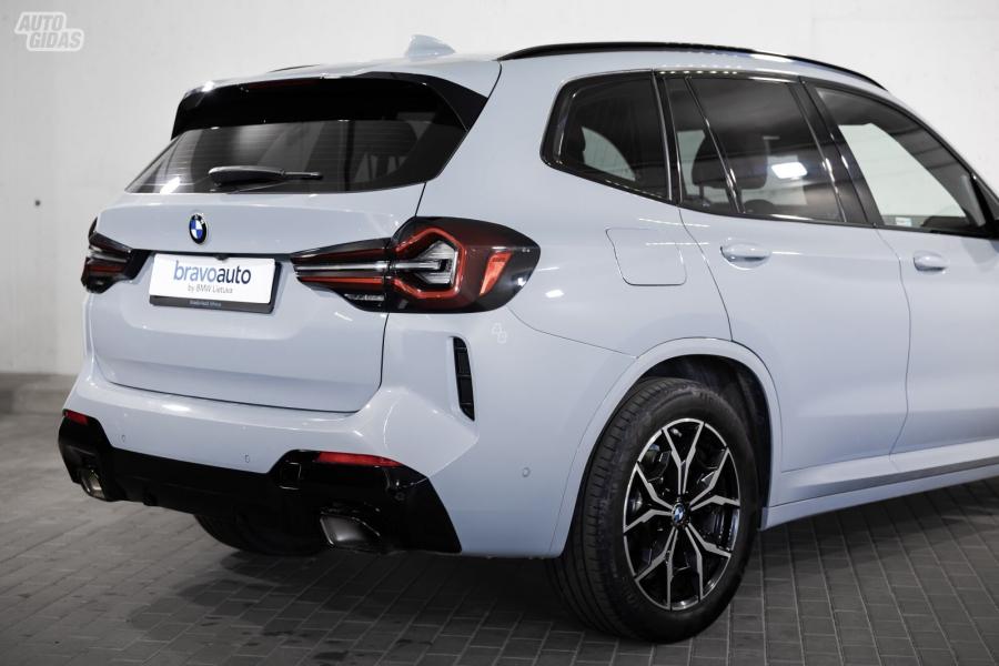 Pelēks BMW X3 2022 Viļņa, ar dzinēja tilpumu 2.00 L un nobraukumu 57 tūkst. km par 39991 €, foto 10 vietnē AUTOMOTO.COM.LV