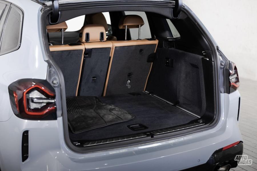 Pelēks BMW X3 2022 Viļņa, ar dzinēja tilpumu 2.00 L un nobraukumu 57 tūkst. km par 39991 €, foto 12 vietnē AUTOMOTO.COM.LV