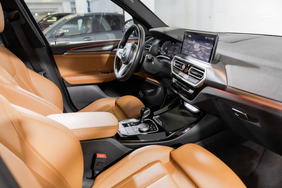 Pelēks BMW X3 2022 Viļņa, ar dzinēja tilpumu 2.00 L un nobraukumu 57 tūkst. km par 39991 €, foto 20 vietnē AUTOMOTO.COM.LV