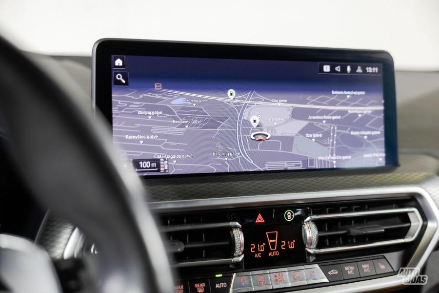Pelēks BMW X3 2022 Viļņa, ar dzinēja tilpumu 2.00 L un nobraukumu 57 tūkst. km par 39991 €, foto 29 vietnē AUTOMOTO.COM.LV