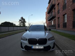 Grey BMW X3 2022 in Riga, with an engine capacity of 2.00 L and mileage of 78 thousand km for 37400 €, photo 1 on AUTOMOTO.COM.LV
