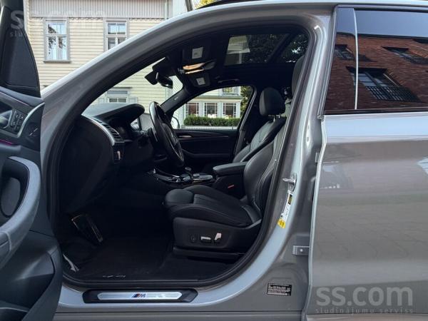 Grey BMW X3 2022 in Riga, with an engine capacity of 2.00 L and mileage of 78 thousand km for 37400 €, photo 11 on AUTOMOTO.COM.LV