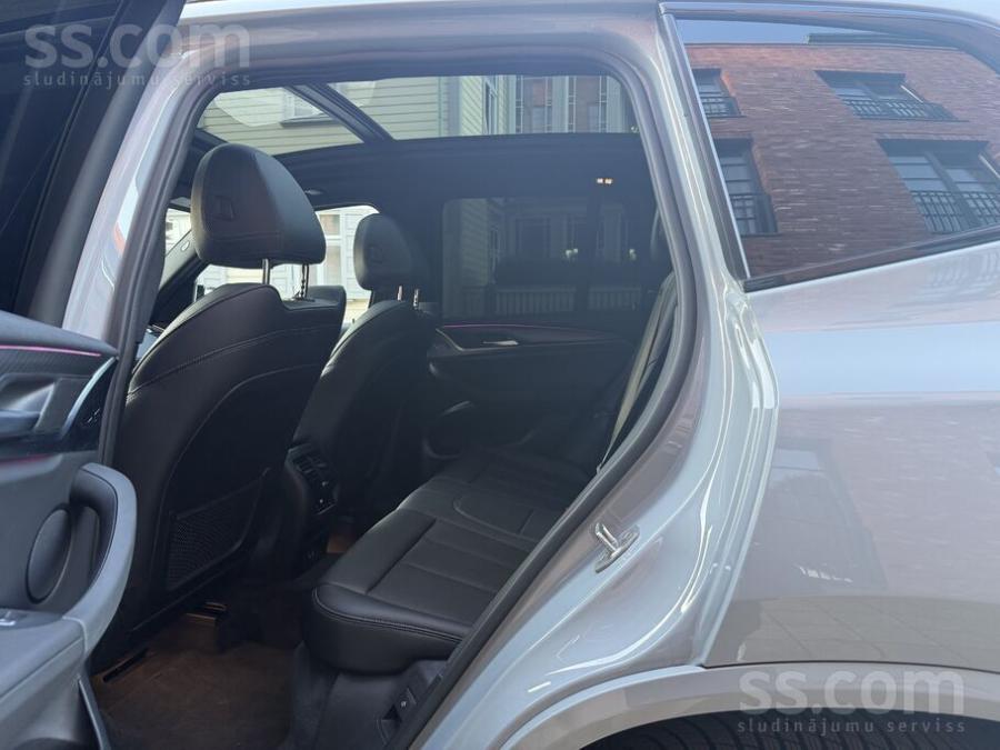 Grey BMW X3 2022 in Riga, with an engine capacity of 2.00 L and mileage of 78 thousand km for 37400 €, photo 12 on AUTOMOTO.COM.LV