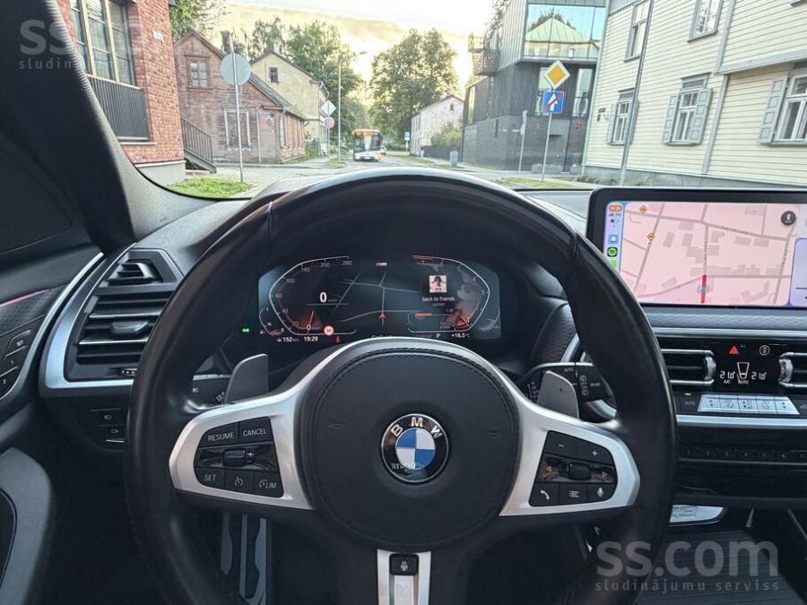 Grey BMW X3 2022 in Riga, with an engine capacity of 2.00 L and mileage of 78 thousand km for 37400 €, photo 14 on AUTOMOTO.COM.LV