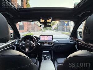 Grey BMW X3 2022 in Riga, with an engine capacity of 2.00 L and mileage of 78 thousand km for 37400 €, photo 17 on AUTOMOTO.COM.LV