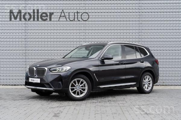 BMW X3 2022 in Riga on AUTOMOTO.COM.LV Grey BMW X3 2022 in Riga, with an engine capacity of 2.00 L and mileage of 97 thousand km for 31900 €, photo 1 on AUTOMOTO.COM.LV