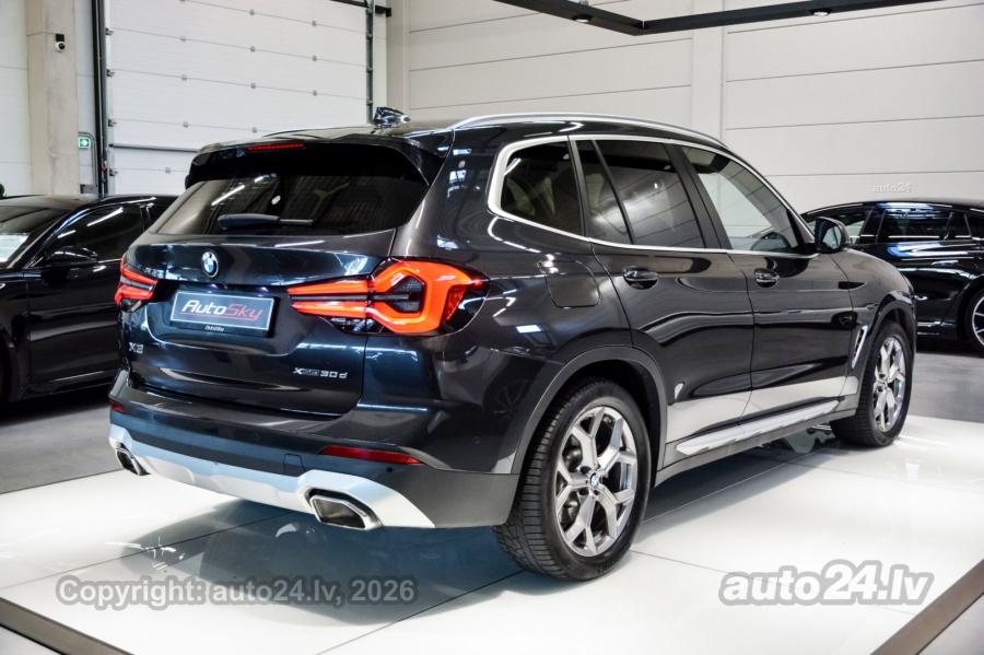 Pelēks BMW X3 2022 Tallina, ar dzinēja tilpumu 3.00 L un nobraukumu 61 tūkst. km par 44500 €, foto 5 vietnē AUTOMOTO.COM.LV
