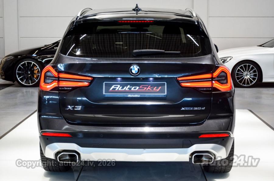Pelēks BMW X3 2022 Tallina, ar dzinēja tilpumu 3.00 L un nobraukumu 61 tūkst. km par 44500 €, foto 6 vietnē AUTOMOTO.COM.LV