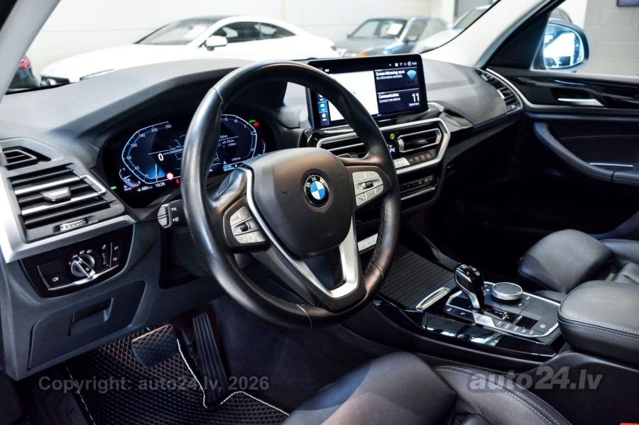 Pelēks BMW X3 2022 Tallina, ar dzinēja tilpumu 3.00 L un nobraukumu 61 tūkst. km par 44500 €, foto 9 vietnē AUTOMOTO.COM.LV