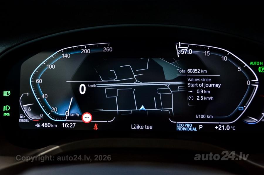 Pelēks BMW X3 2022 Tallina, ar dzinēja tilpumu 3.00 L un nobraukumu 61 tūkst. km par 44500 €, foto 19 vietnē AUTOMOTO.COM.LV