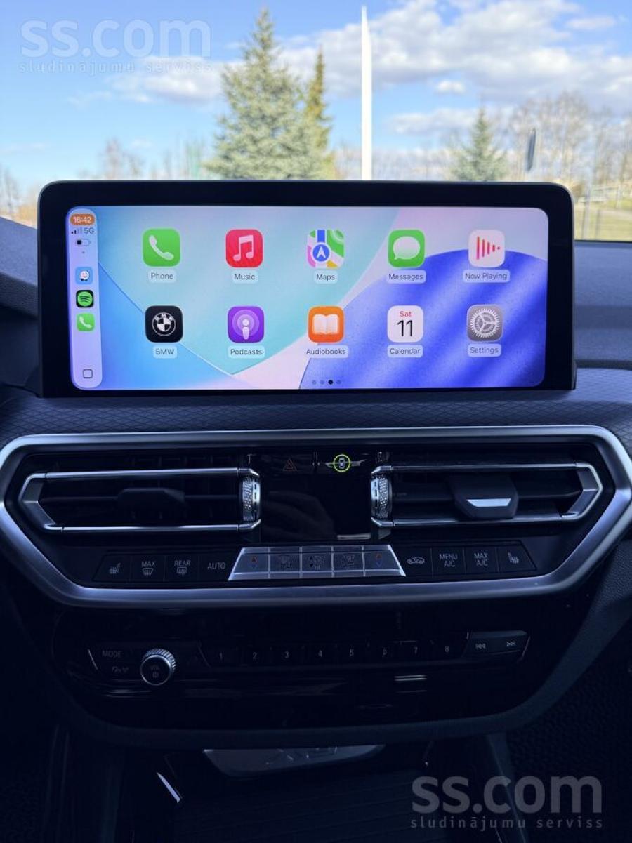 Pelēks BMW X3 2022 Jelgava, ar dzinēja tilpumu 2.00 L un nobraukumu 102 tūkst. km par 39900 €, foto 14 vietnē AUTOMOTO.COM.LV