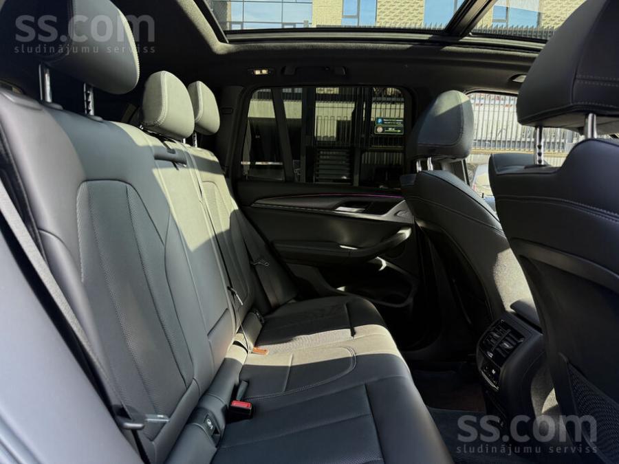 Pelēks BMW X3 2022 Rīga, ar dzinēja tilpumu 2.00 L un nobraukumu 79 tūkst. km par 36000 €, foto 11 vietnē AUTOMOTO.COM.LV