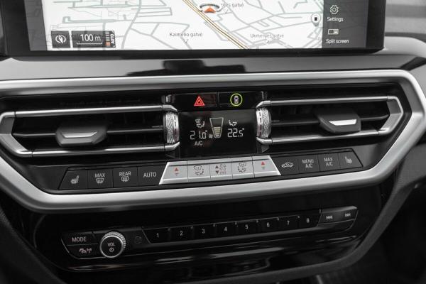 Pelēks BMW X3 2022 Viļņa, ar dzinēja tilpumu 2.00 L un nobraukumu 98 tūkst. km par 32500 €, foto 10 vietnē AUTOMOTO.COM.LV