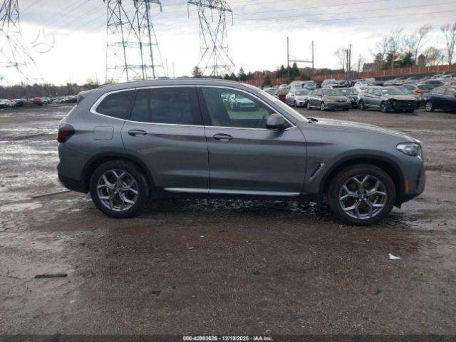 Grey BMW X3 2023 in Klaipeda, with an engine capacity of 2.00 L and mileage of 33 thousand km for 17600 €, photo 14 on AUTOMOTO.COM.LV