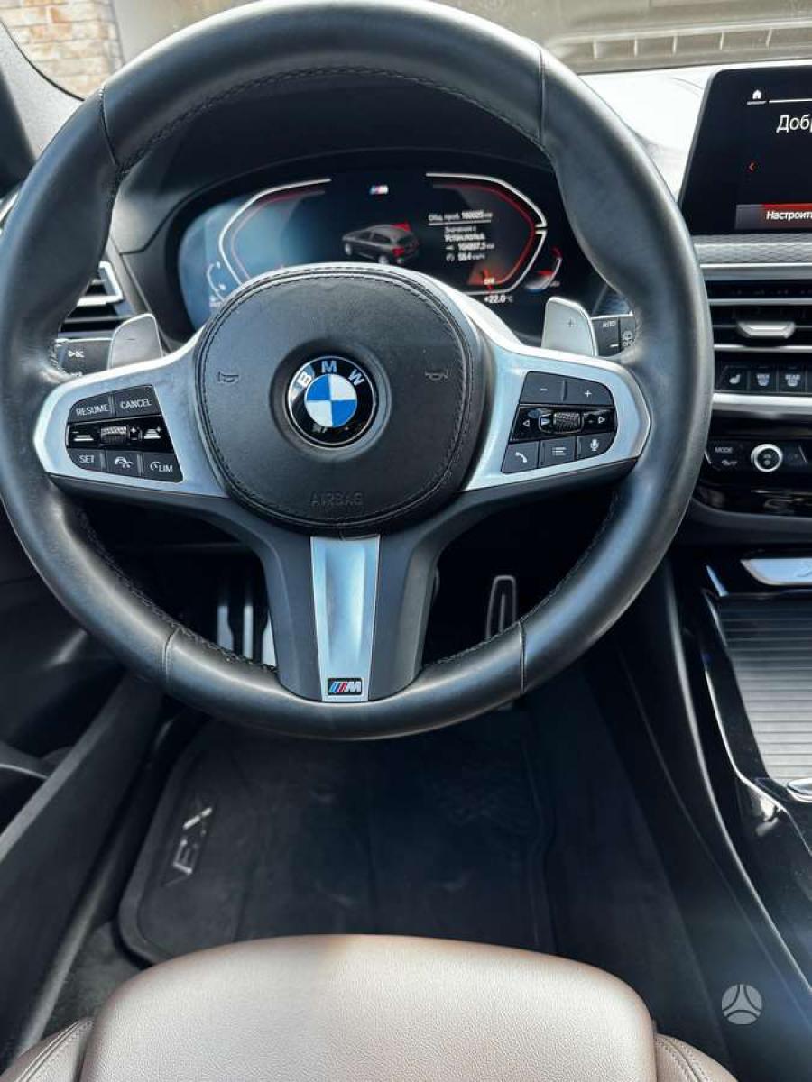Pelēks BMW X3 2023 Šauļi, ar dzinēja tilpumu 2.00 L un nobraukumu 159 tūkst. km par 31900 €, foto 16 vietnē AUTOMOTO.COM.LV