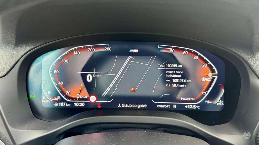 Серый БМВ Х3 2023 в Вильнюс, объемом двигателя 2.00 л и пробегом 160 тыс. км за 36990 €, фото 29 на AUTOMOTO.COM.LV