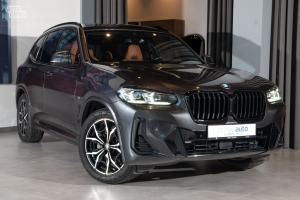 Grey BMW X3 2023 in Kaunas, with an engine capacity of 2.00 L and mileage of 126 thousand km for 39771 €, photo 4 on AUTOMOTO.COM.LV