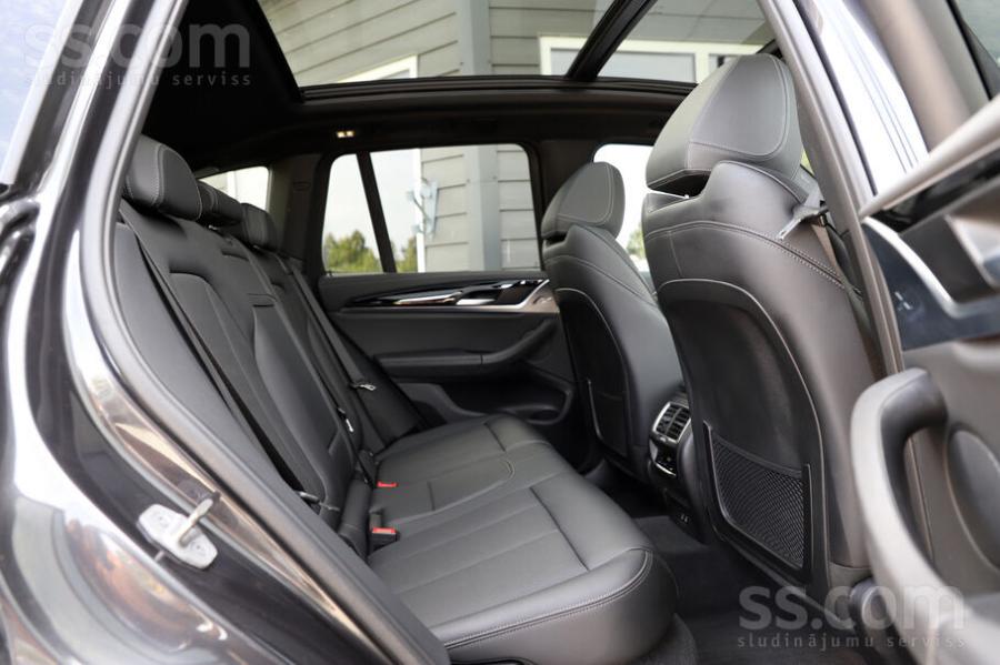 Grey BMW X3 2023 in Tukums, with an engine capacity of 2.00 L and mileage of 106 thousand km for 35000 €, photo 18 on AUTOMOTO.COM.LV