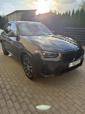 Grey BMW X3 2023 in Vilnius, with an engine capacity of 2.00 L and mileage of 53 thousand km for 33400 €, photo  on AUTOMOTO.COM.LV