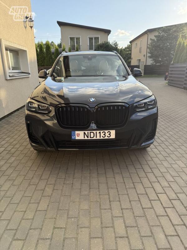 Pelēks BMW X3 2023 Viļņa, ar dzinēja tilpumu 2.00 L un nobraukumu 53 tūkst. km par 33400 €, foto 2 vietnē AUTOMOTO.COM.LV