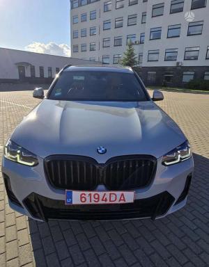 Pelēks BMW X3 2023 Viļņa, ar dzinēja tilpumu 2.00 L un nobraukumu 43 tūkst. km par 41600 €, foto 3 vietnē AUTOMOTO.COM.LV