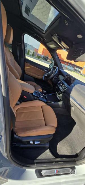 Pelēks BMW X3 2023 Viļņa, ar dzinēja tilpumu 2.00 L un nobraukumu 43 tūkst. km par 41600 €, foto 12 vietnē AUTOMOTO.COM.LV