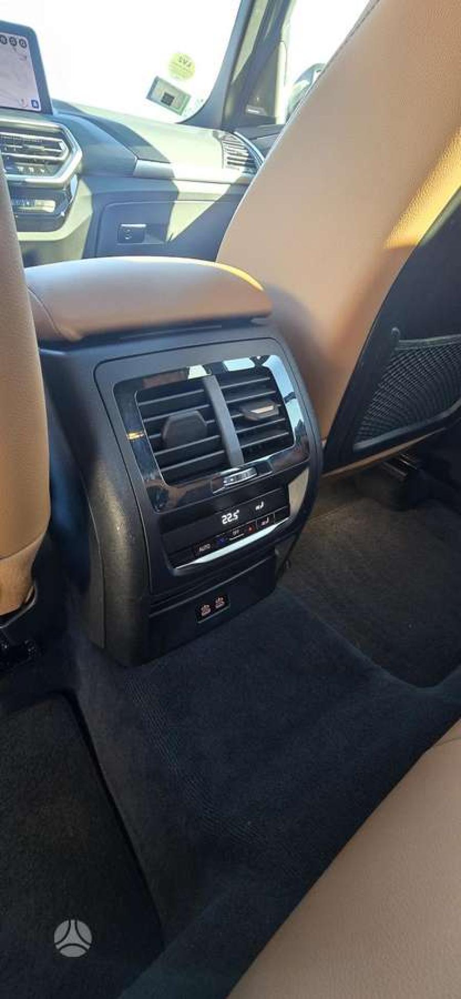 Pelēks BMW X3 2023 Viļņa, ar dzinēja tilpumu 2.00 L un nobraukumu 43 tūkst. km par 41600 €, foto 16 vietnē AUTOMOTO.COM.LV