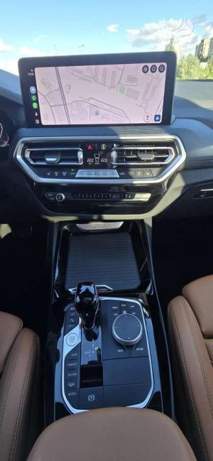 Pelēks BMW X3 2023 Viļņa, ar dzinēja tilpumu 2.00 L un nobraukumu 43 tūkst. km par 41600 €, foto 17 vietnē AUTOMOTO.COM.LV