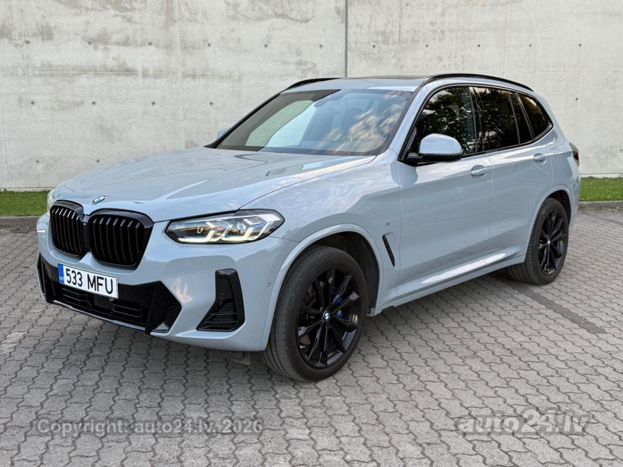 Pelēks BMW X3 2023 Tallina, ar dzinēja tilpumu 3.00 L un nobraukumu 66 tūkst. km par 61000 €, foto 1 vietnē AUTOMOTO.COM.LV