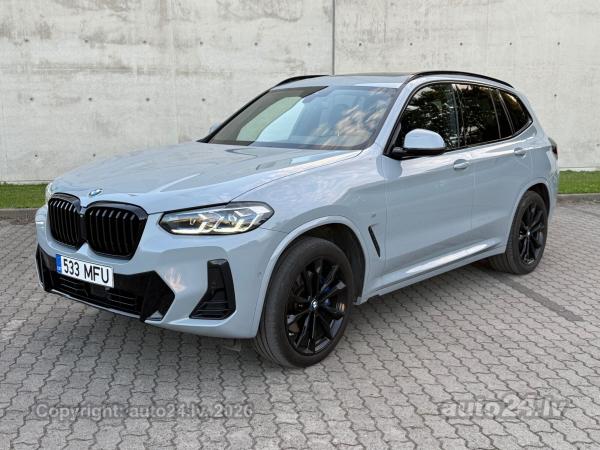 Grey BMW X3 2023 in Tallinn, with an engine capacity of 3.00 L and mileage of 66 thousand km for 61000 €, photo 1 on AUTOMOTO.COM.LV