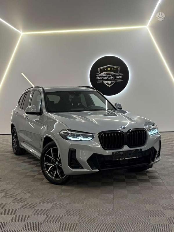 Pelēks BMW X3 2023 Marijampole, ar dzinēja tilpumu 2.00 L un nobraukumu 209 tūkst. km par 31999 €, foto 1 vietnē AUTOMOTO.COM.LV