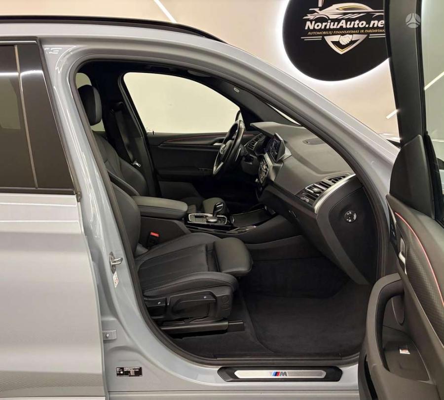 Pelēks BMW X3 2023 Marijampole, ar dzinēja tilpumu 2.00 L un nobraukumu 209 tūkst. km par 31450 €, foto 18 vietnē AUTOMOTO.COM.LV
