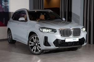 Grey BMW X3 2023 in Kaunas, with an engine capacity of 2.00 L and mileage of 117 thousand km for 41751 €, photo 4 on AUTOMOTO.COM.LV