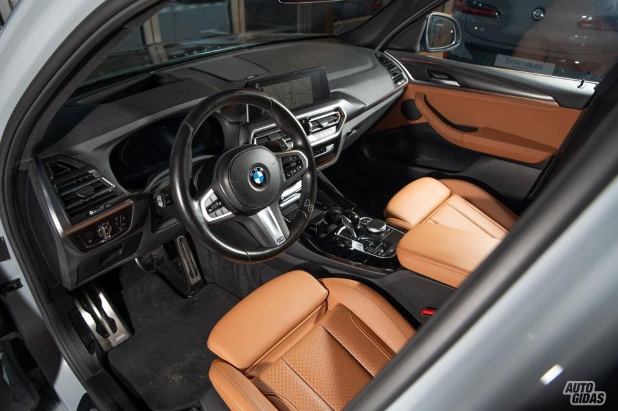 Grey BMW X3 2023 in Kaunas, with an engine capacity of 2.00 L and mileage of 117 thousand km for 41751 €, photo 11 on AUTOMOTO.COM.LV