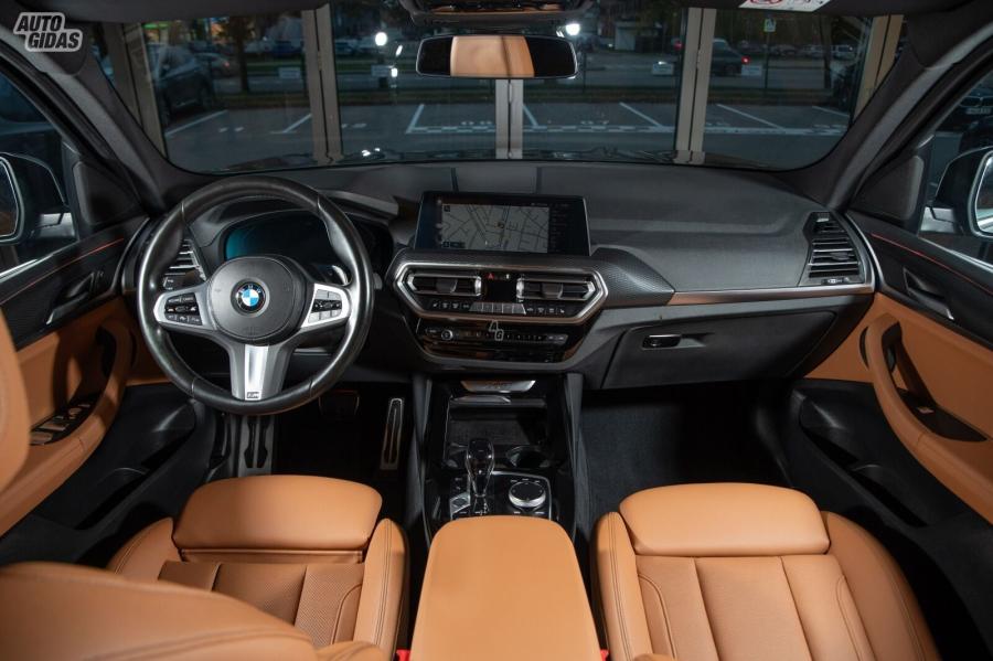 Grey BMW X3 2023 in Kaunas, with an engine capacity of 2.00 L and mileage of 117 thousand km for 41751 €, photo 13 on AUTOMOTO.COM.LV