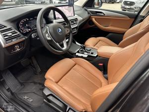 Grey BMW X3 2023 in Kaunas, with an engine capacity of 2.00 L and mileage of 120 thousand km for 34771 €, photo 11 on AUTOMOTO.COM.LV
