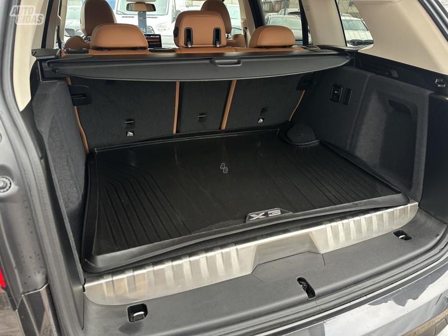 Grey BMW X3 2023 in Kaunas, with an engine capacity of 2.00 L and mileage of 120 thousand km for 34771 €, photo 14 on AUTOMOTO.COM.LV