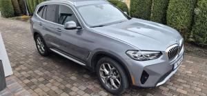Grey BMW X3 2024 in Telschi, with an engine capacity of 2.00 L and mileage of 21 thousand km for 38000 €, photo 2 on AUTOMOTO.COM.LV