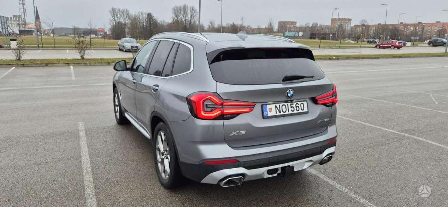 Grey BMW X3 2024 in Telschi, with an engine capacity of 2.00 L and mileage of 21 thousand km for 38000 €, photo 22 on AUTOMOTO.COM.LV