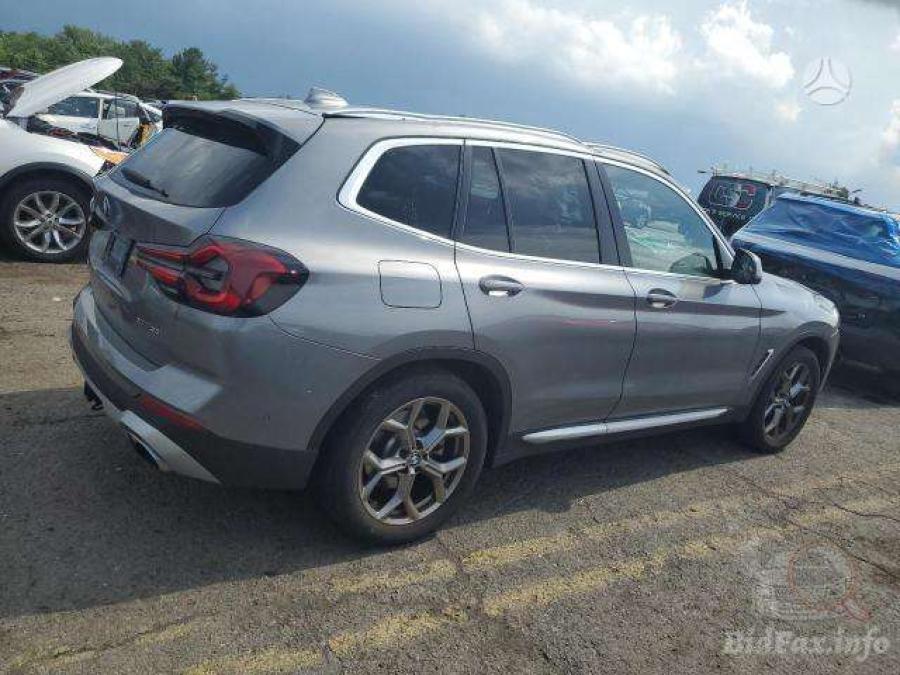 Grey BMW X3 2024 in Telschi, with an engine capacity of 2.00 L and mileage of 21 thousand km for 38000 €, photo 33 on AUTOMOTO.COM.LV