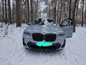 Grey BMW X3 2024 in Vilnius, with an engine capacity of 0.00 L and mileage of 32 thousand km for 44999 €, photo 3 on AUTOMOTO.COM.LV