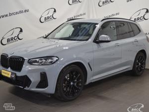 Grey BMW X3 2024 in Riga, with an engine capacity of 3.00 L and mileage of 26 thousand km for 52500 €, photo  on AUTOMOTO.COM.LV